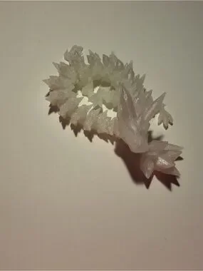 Toys | 3d Printed White Dragon With Purpleblack Egg | Poshmark